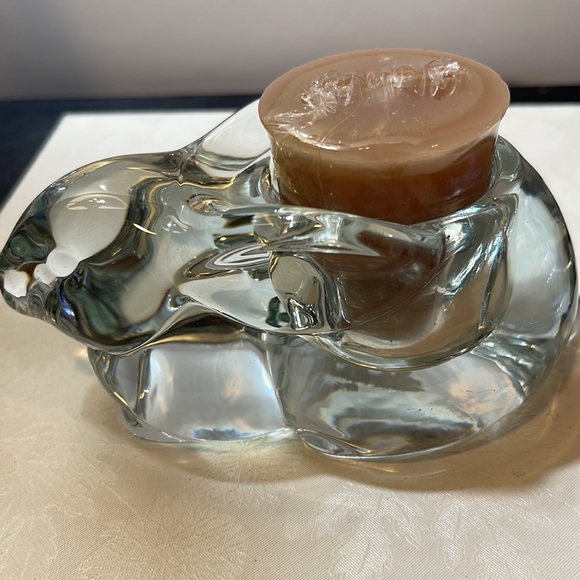 Holiday | Vintage Glass Bunny Candle Holder | Poshmark